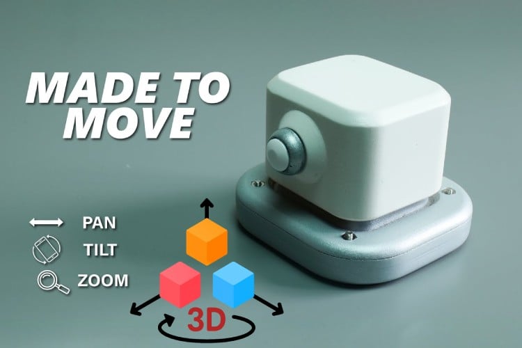 DIY SpaceMouse : The Perfect Tool for 3D Modeling